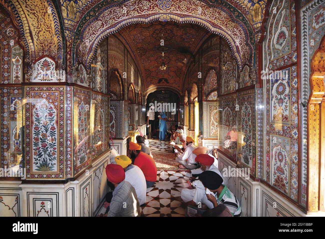 Devotee golden temple, amritsar, punjab, india, asia Stock Photo - Alamy