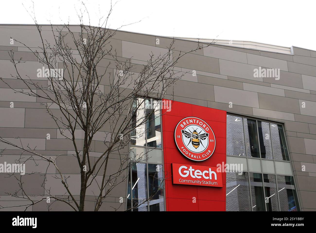 Brentford, UK. 26th Feb, 2025. A general view of the stadium prior to ...