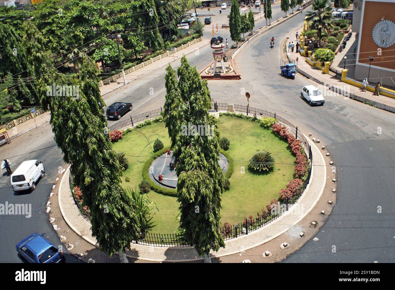 Central circle, Mapusa, Goa, India, Asia Stock Photo - Alamy