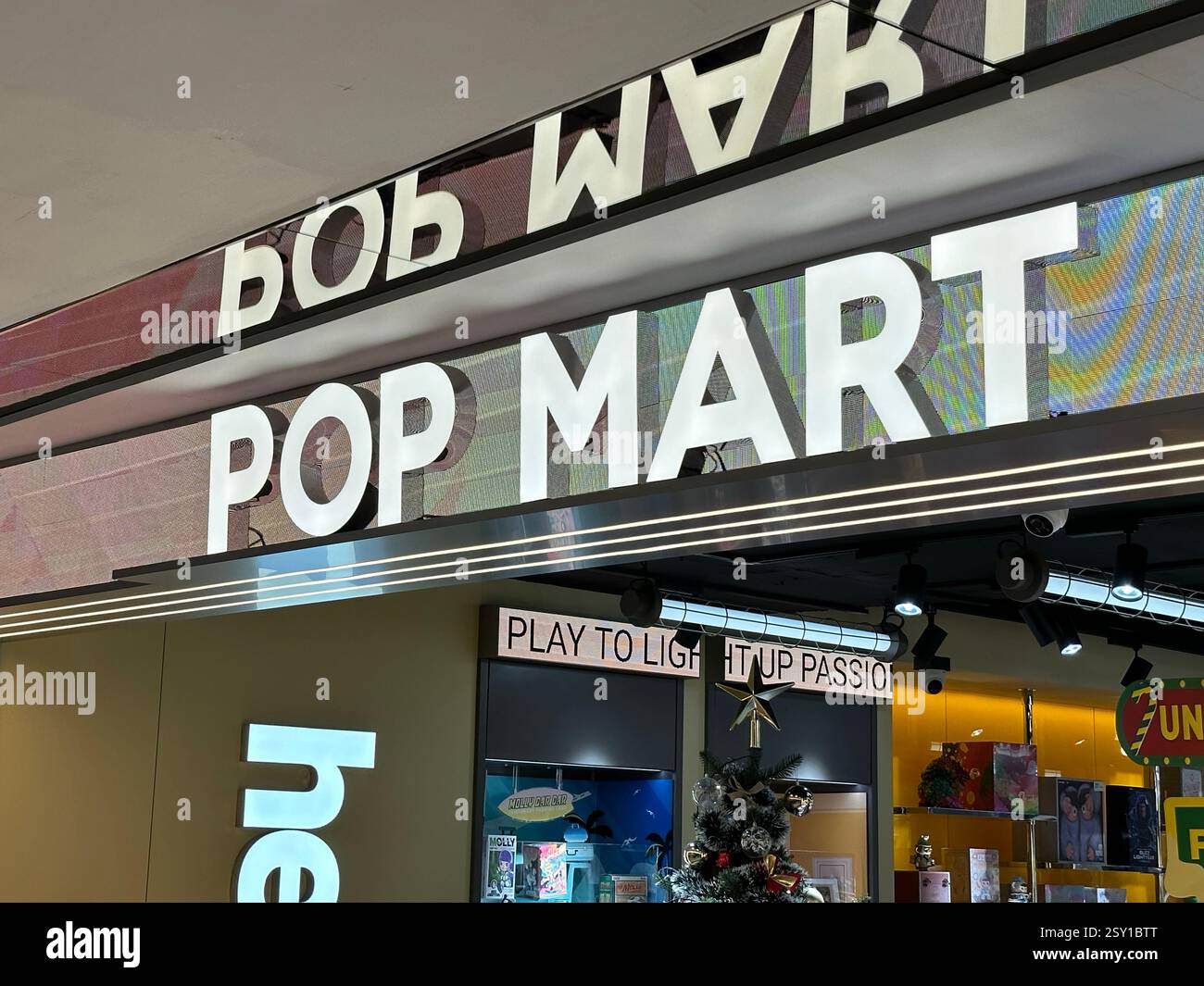 Hong Kong, China - Dec 13, 2023. Pop Mart store Stock Photo - Alamy