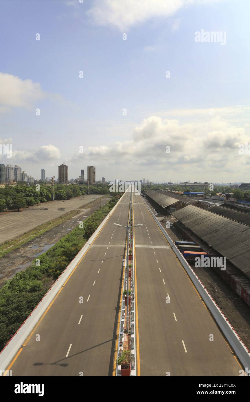 Eastern freeway flyover, mumbai, maharashtra, india, asia Stock Photo ...