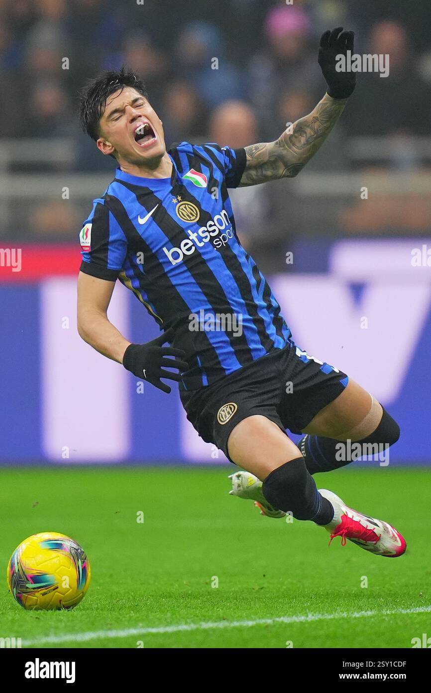Milano, Italia. 25th Feb, 2025. Inter Milan's Joaquin Correa during the ...
