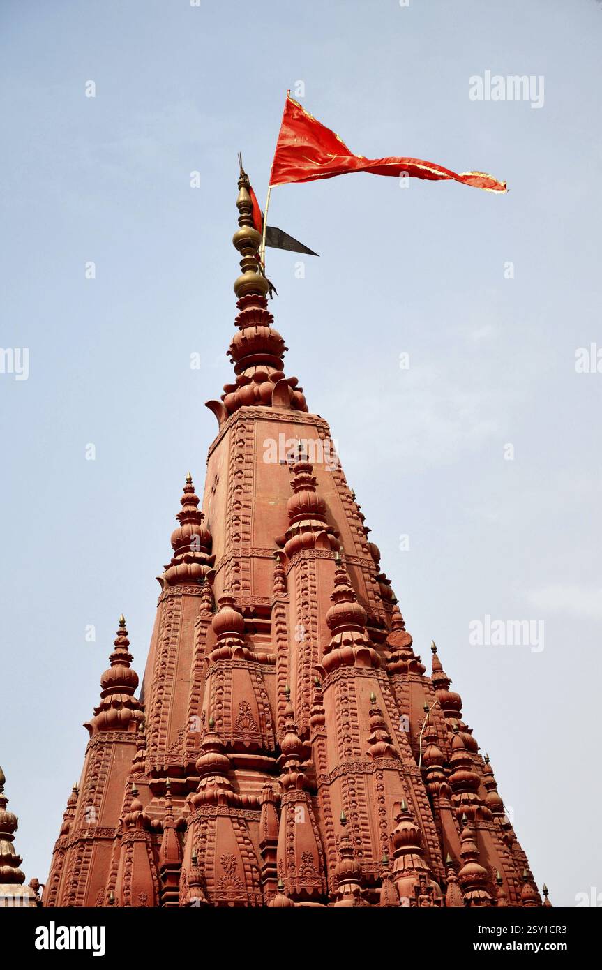 Varanasi durga temple hi-res stock photography and images - Alamy