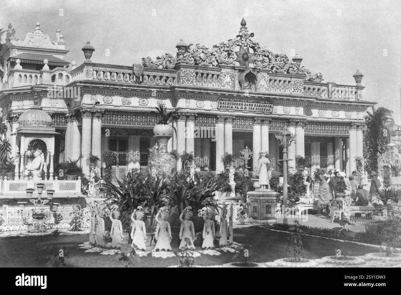 Rai buddree dass bahadoor house, calcutta, west bengal, india, asia ...