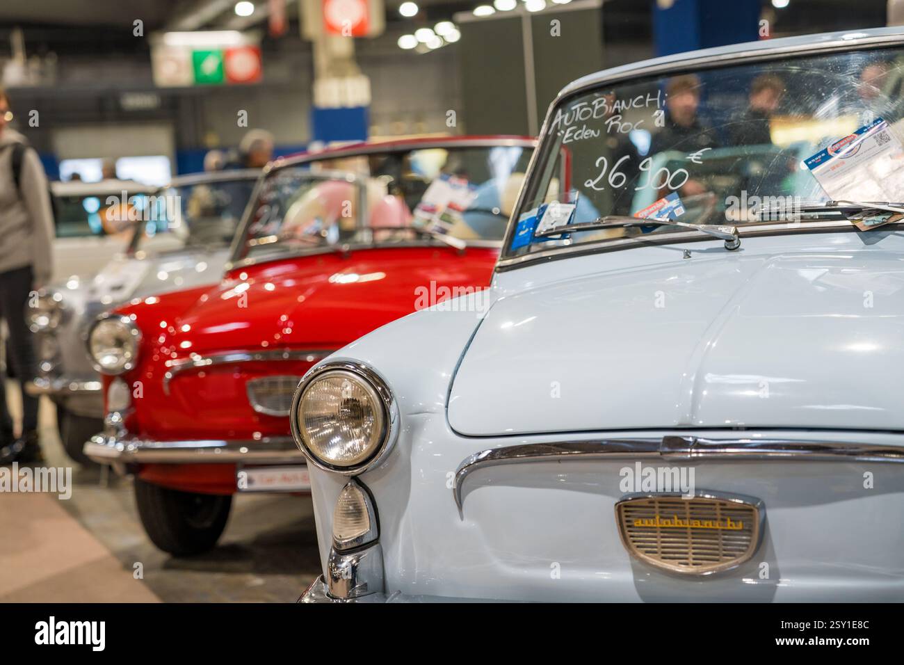 Classic car show features colorful vintage vehicles in a fun setting ...