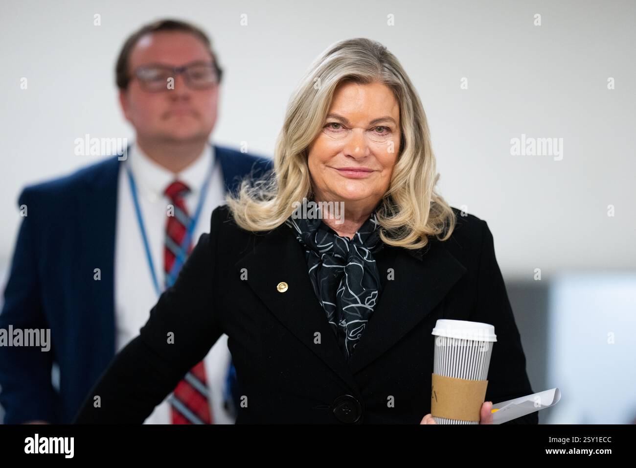 UNITED STATES - FEBRUARY 26: Sen. Cynthia Lummis, R-Wyo., arrives in ...