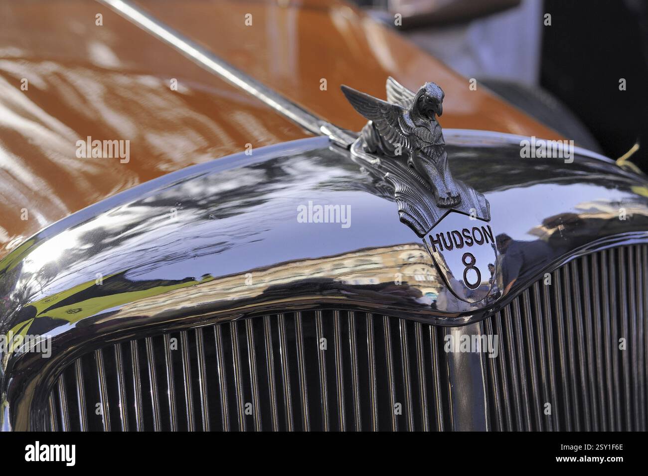 Vintage car hudson 8, india, asia Stock Photo - Alamy