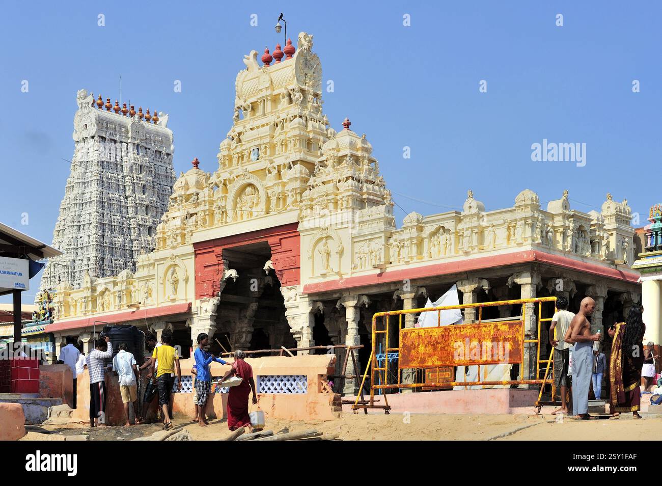 Subramanya temple in tiruchendur at tamil nadu india Asia Stock Photo ...