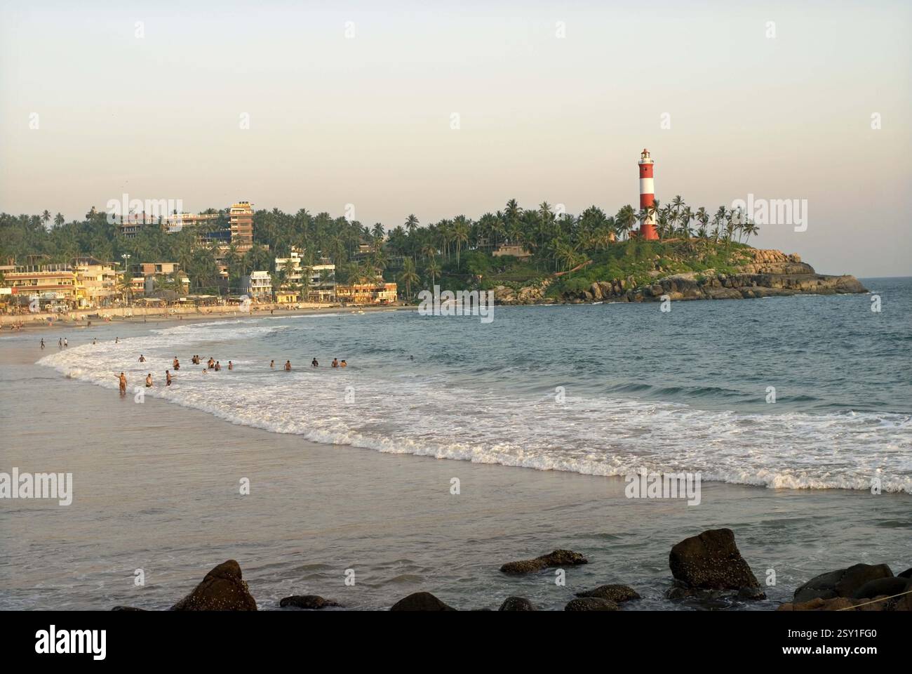 Kovalam beach at trivandrum kerala India Stock Photo - Alamy