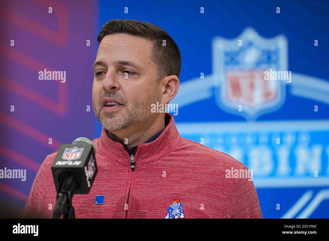 New England Patriots vice president of player personnel Eliot Wolf ...