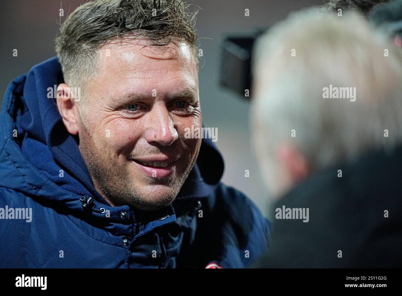 Aalborg, Denmark. 26th Feb, 2025. Superligakampen mellem AaB og FC ...