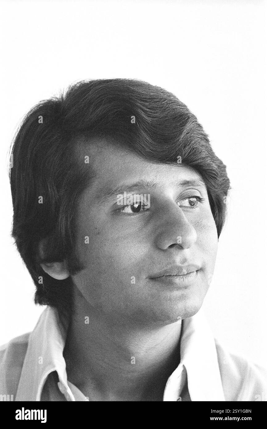 Pankaj Udhas ghazal singer India 1973 Stock Photo - Alamy