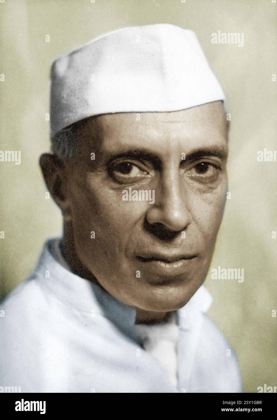 Indian first prime minister, jawaharlal nehru, india, asia, 1948 Stock ...