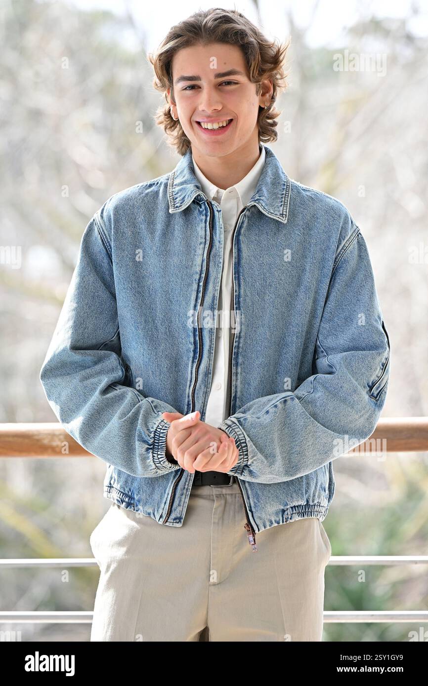 Roma, Lazio. 26th Feb, 2025. Manuele Velo during the Photocall Mare ...
