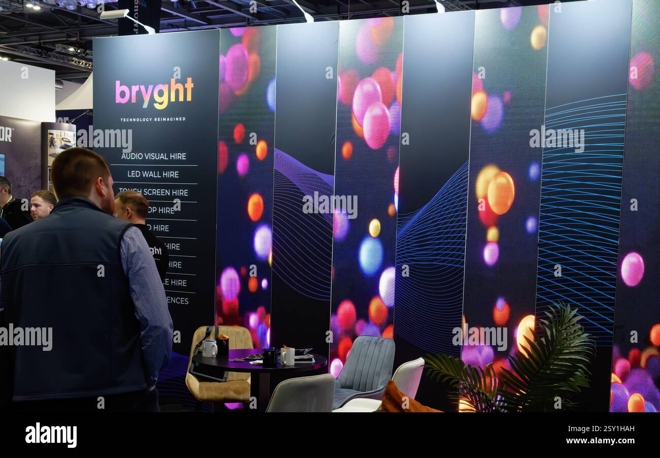at the Event Production Show, London Excel Centre, 2025 Stock Photo - Alamy