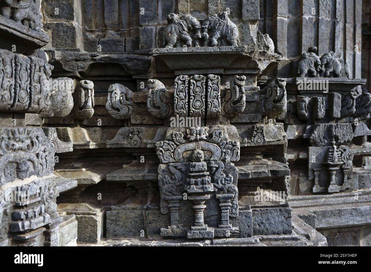 Dodda basappa shiva temple, gadag, Karnataka, india, asia Stock Photo ...