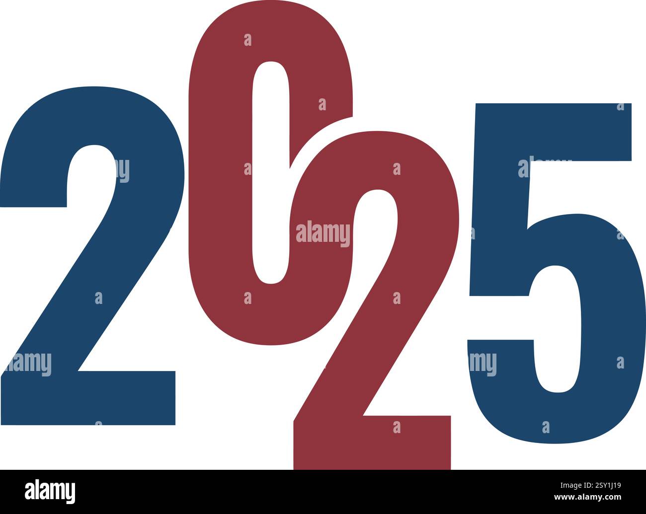 Dynamic 2025 date vector hi-res stock photography and images - Alamy