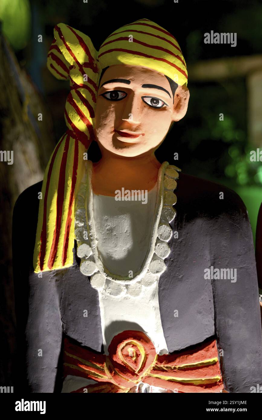 Handmade sand statue, india, asia Stock Photo - Alamy