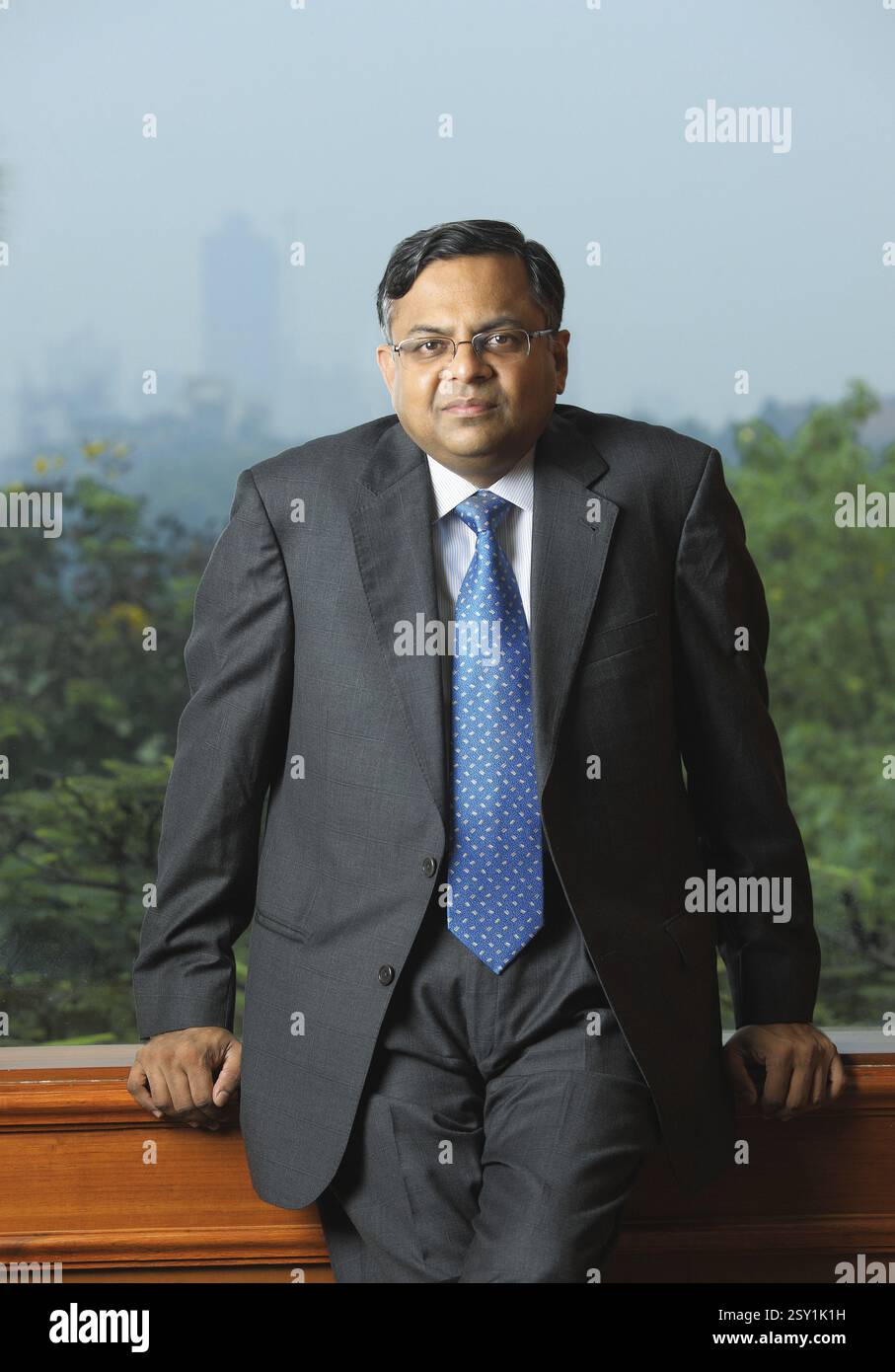 Tcs ceo natarajan chandrasekaran hi-res stock photography and images ...