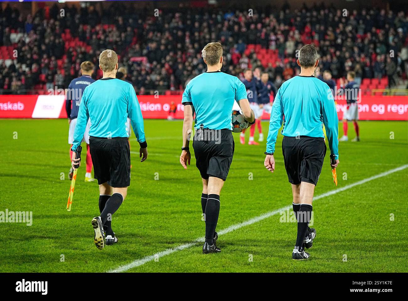 Aalborg, Denmark. 26th Feb, 2025. Superligakampen mellem AaB og FC ...