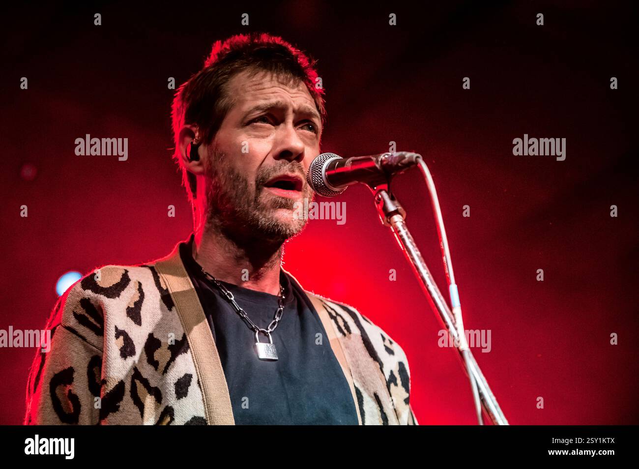 Largo Venue, Rome, Italy, February 25, 2025, Tom Meighan during Tom ...