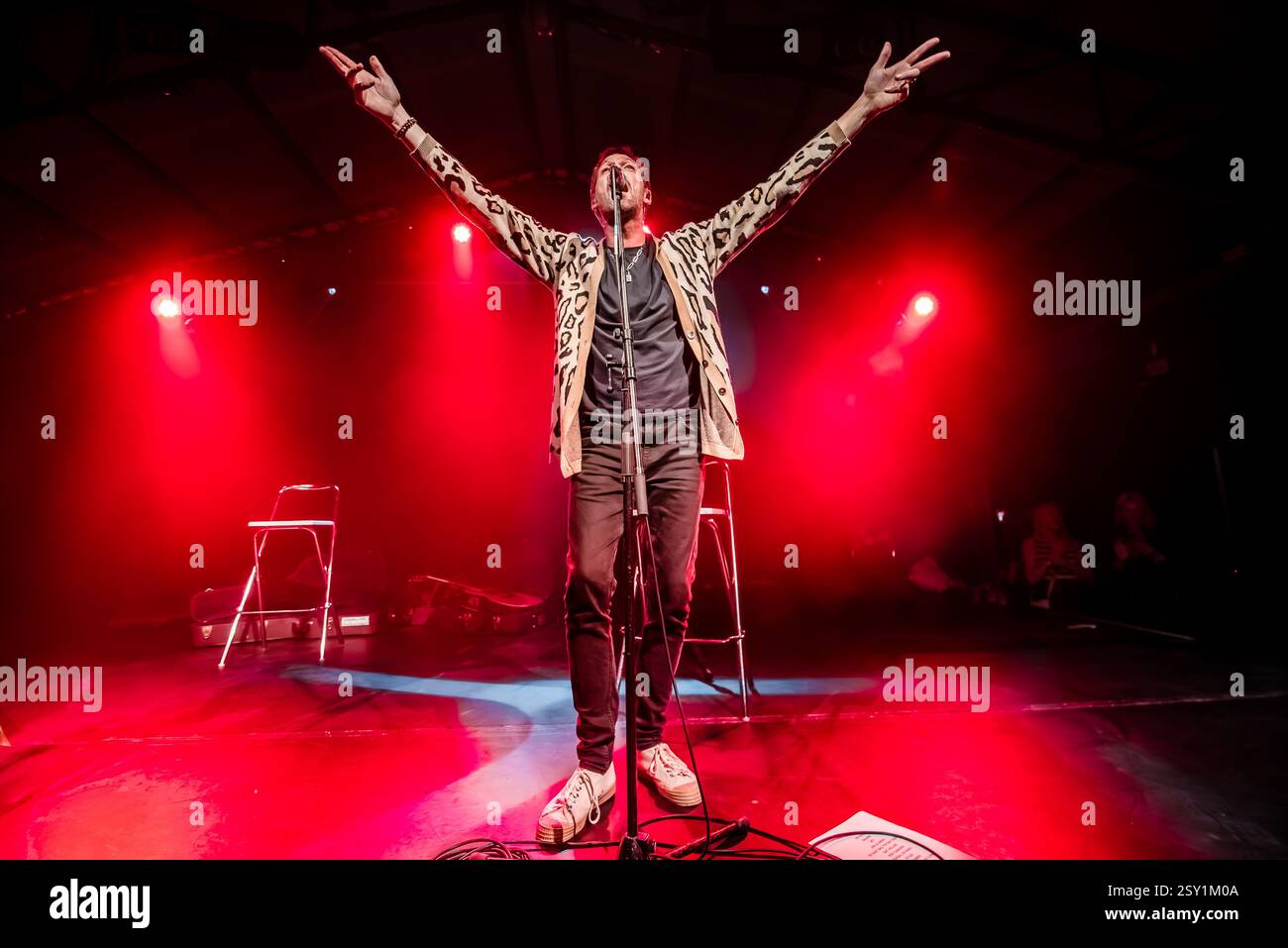 Largo Venue, Rome, Italy, February 25, 2025, Tom Meighan during Tom ...