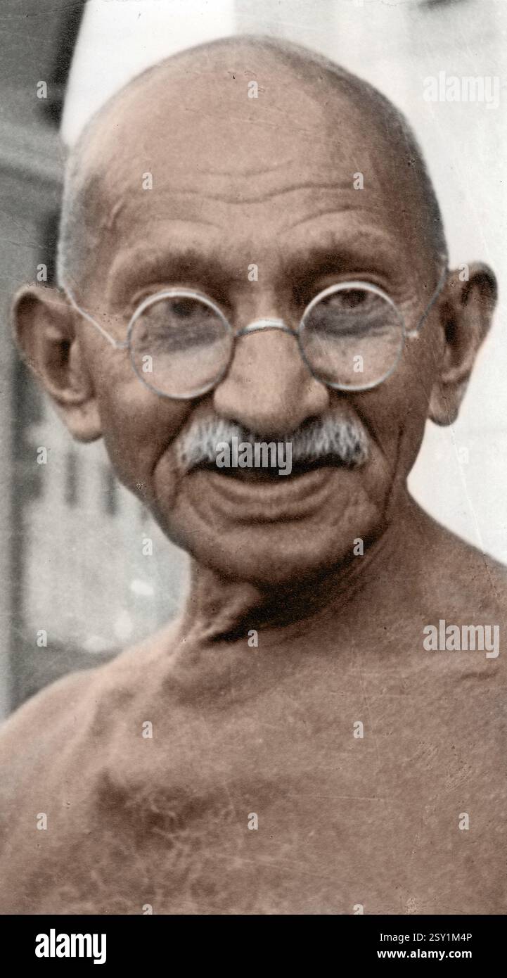 Mahatma gandhi, rungta house, mumbai, maharashtra, india, asia, 1944 ...