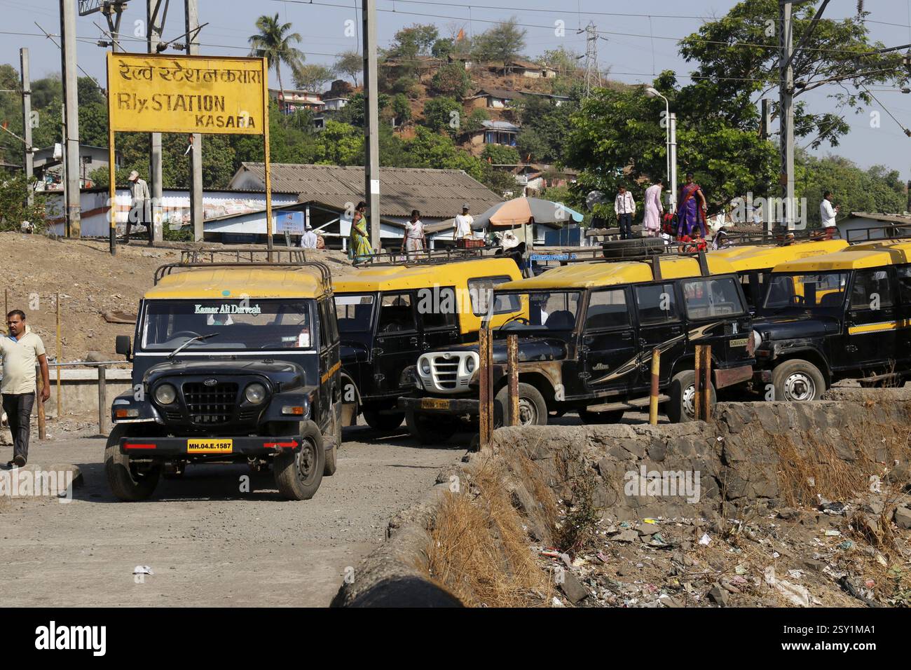 Kasara Railway station, thane, maharashtra, India, Asia Stock Photo - Alamy