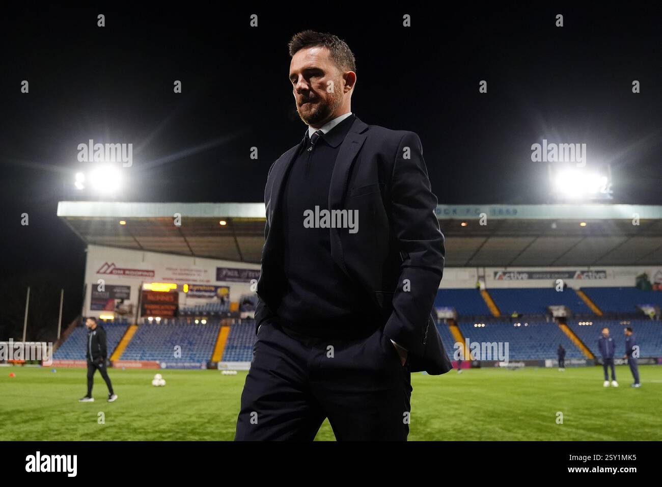 Rangers interim head coach Barry Ferguson ahead of the William Hill ...