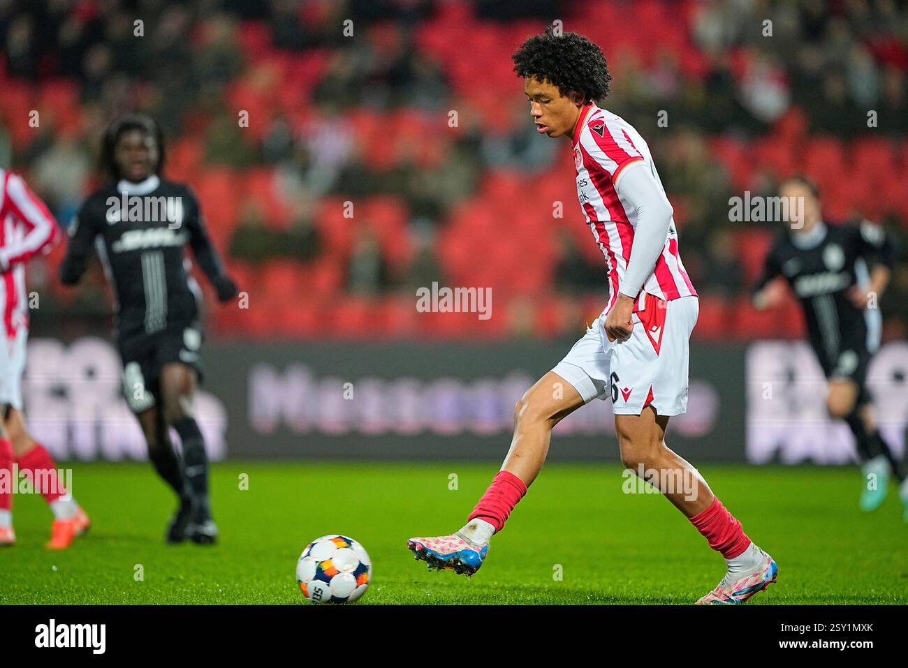 Aalborg, Denmark. 26th Feb, 2025. Superligakampen mellem AaB og FC ...