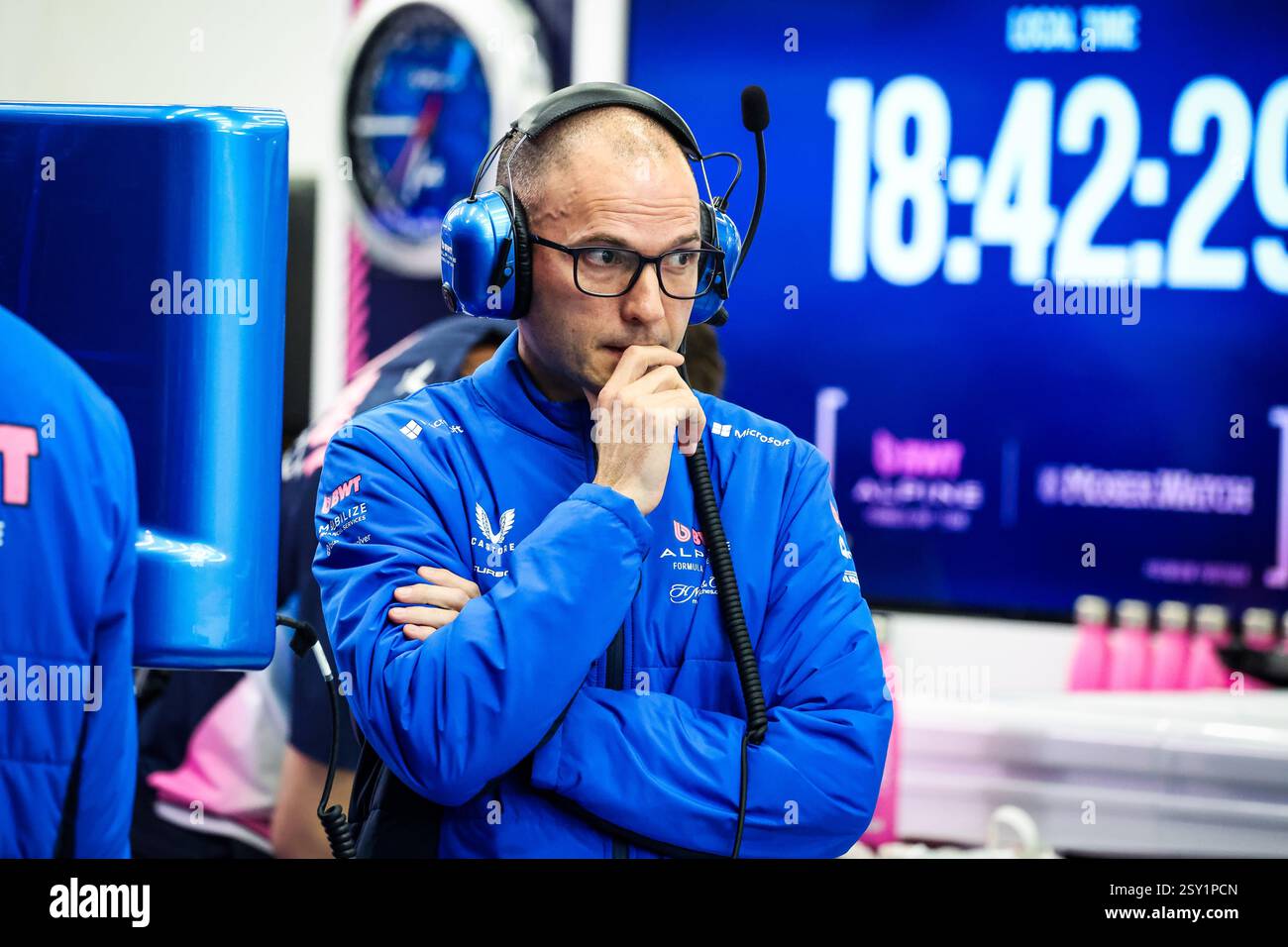 SANCHEZ David (fra), Technical Director of Alpine F1 Team, portrait ...