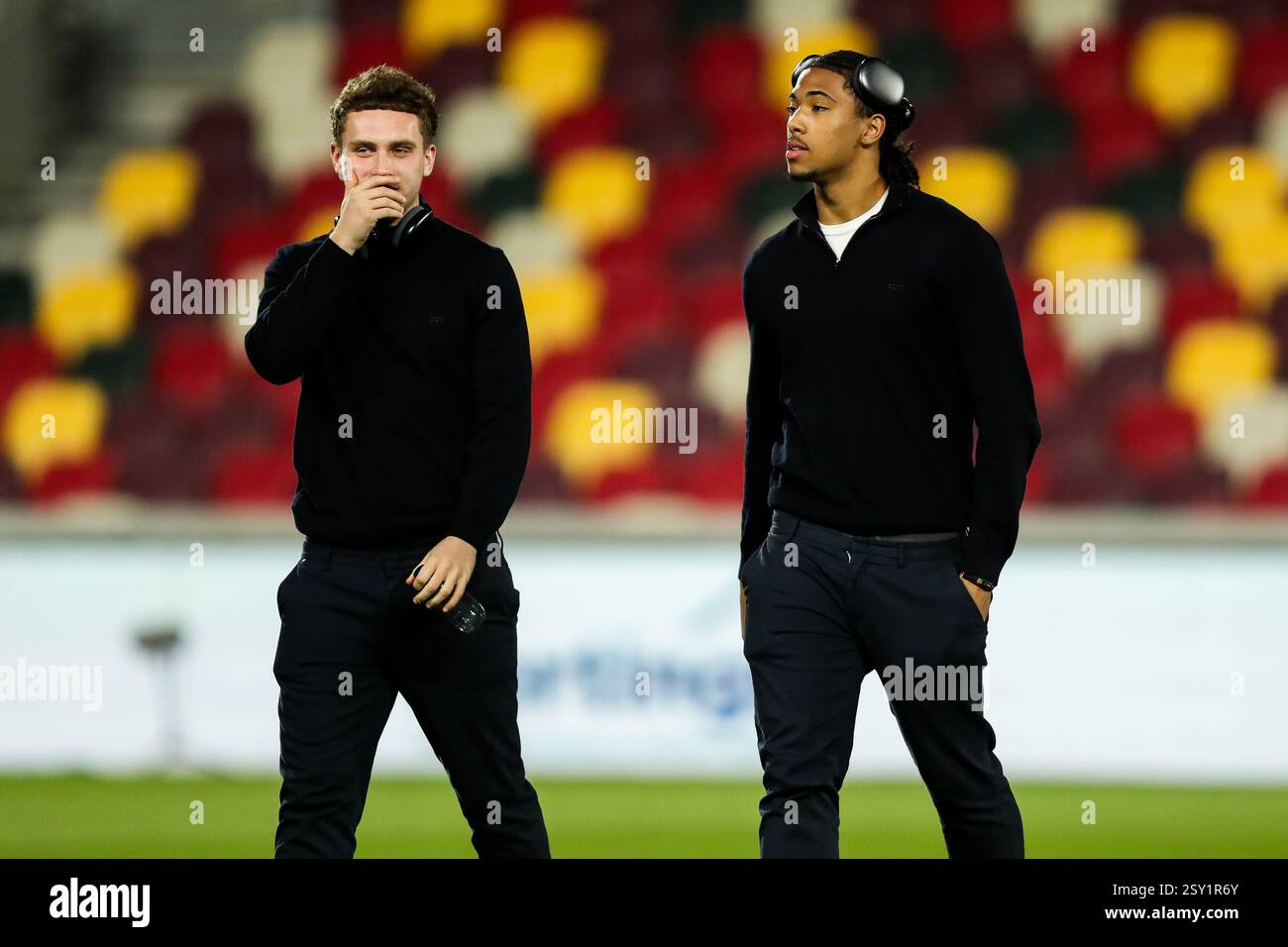 London, UK. 26th Feb, 2025. Iwan Morgan and Benjamin Arthur of ...