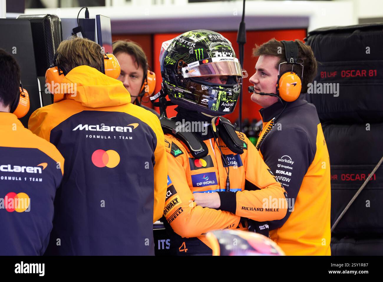 NORRIS Lando (gbr), McLaren F1 Team MCL39, portrait during the Formula 1 Aramco pre-season ...