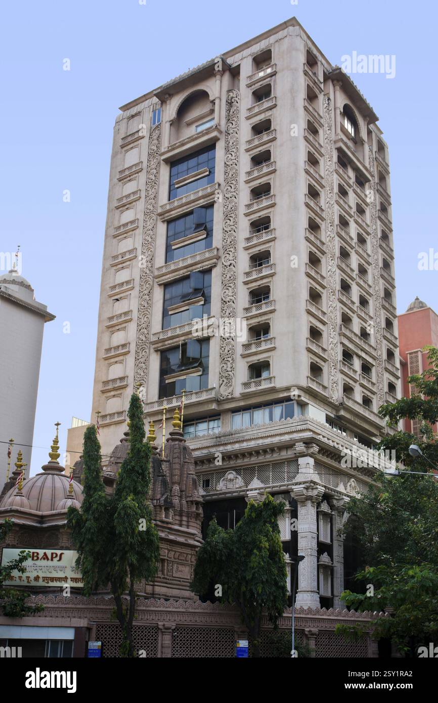 Swaminarayan temple, dadar, mumbai, maharashtra, india, asia Stock ...