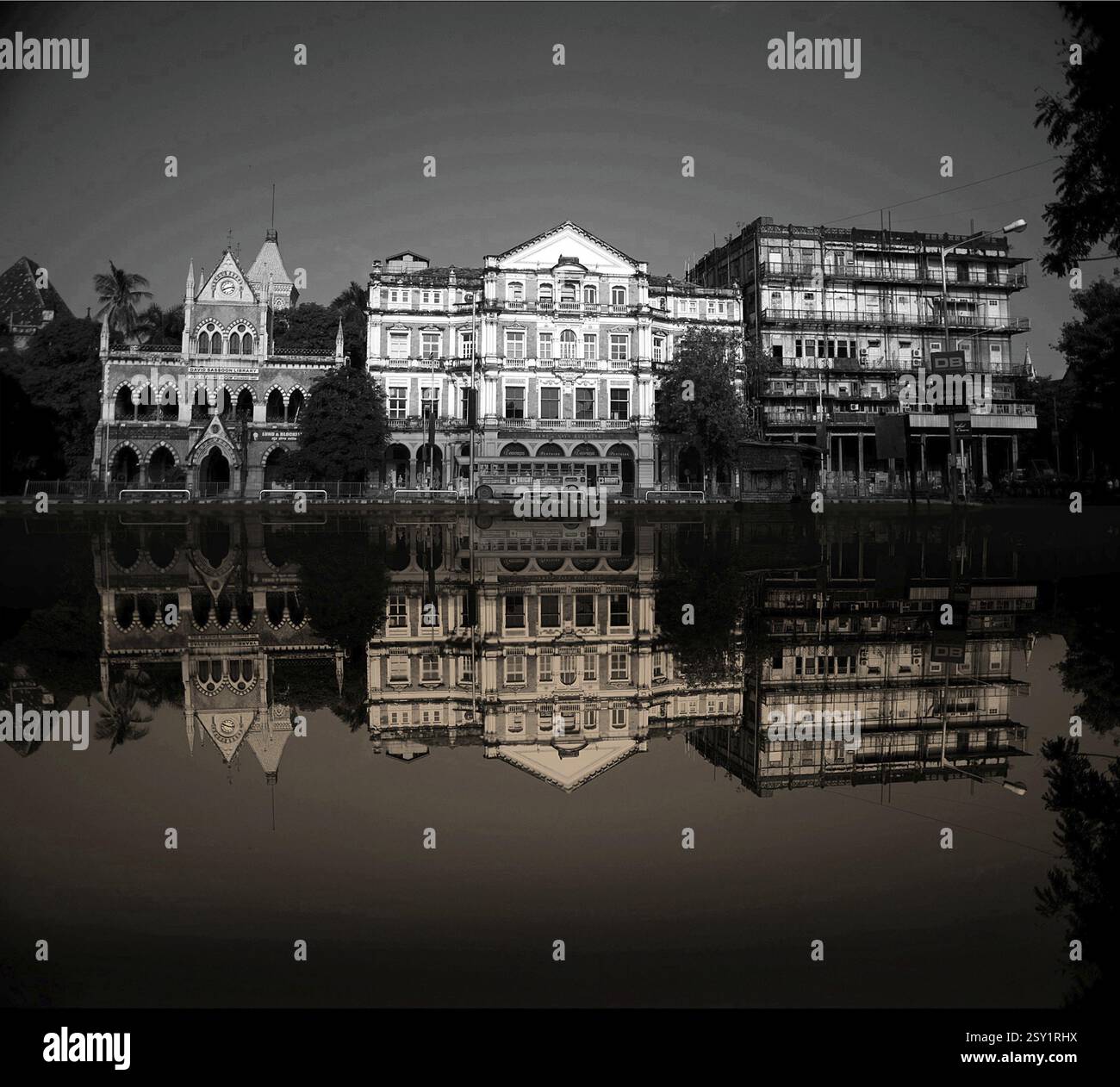 David sassoon library and navy building at mumbai India Stock Photo - Alamy