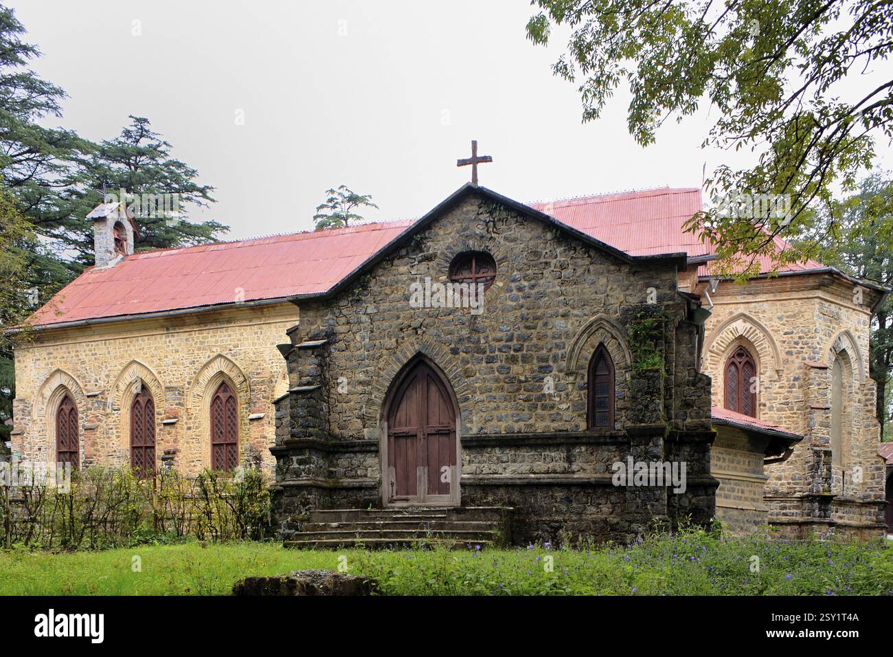 Church of Saint Johan, Nainital, Uttaranchal Uttarakhand, India, Asia ...