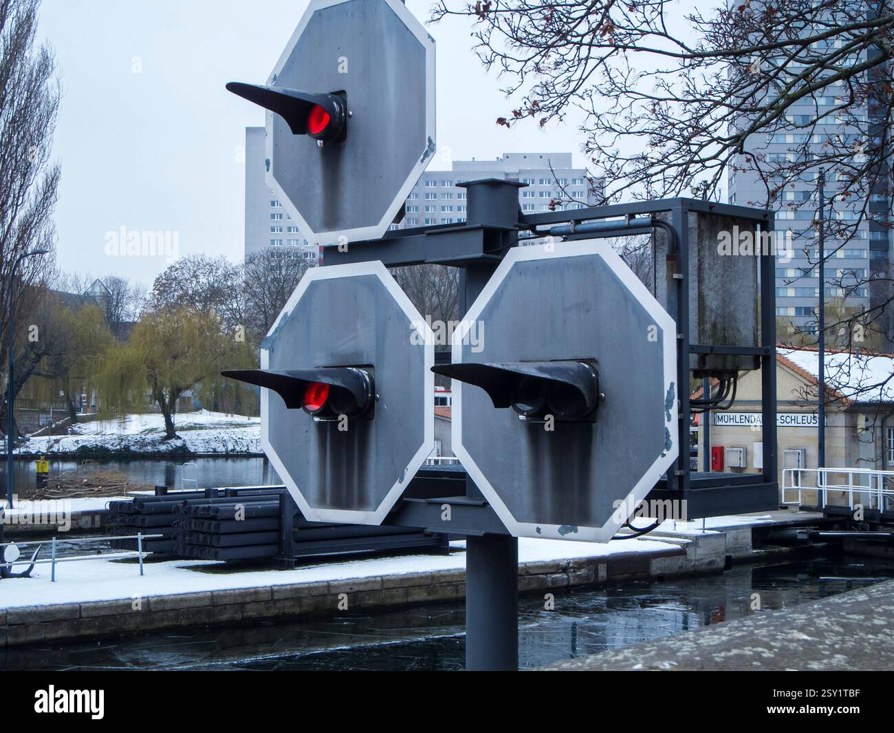 Berlin, Germany - February 21, 2025: View of the wheelhouse of the ...