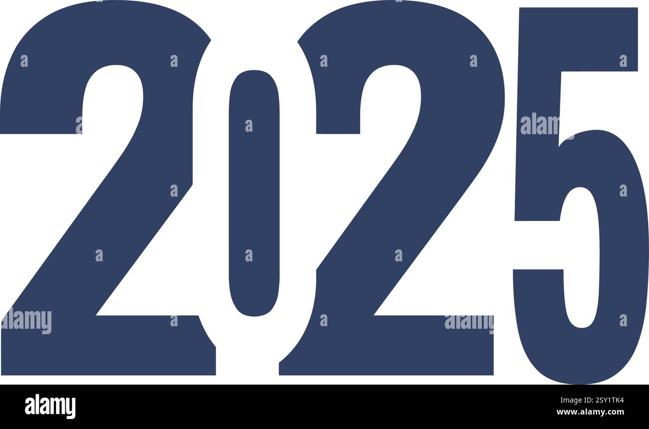 Dynamic 2025 date vector hi-res stock photography and images - Alamy