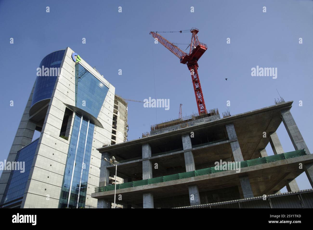 Building construction worli mumbai Maharashtra India Asia Stock Photo ...