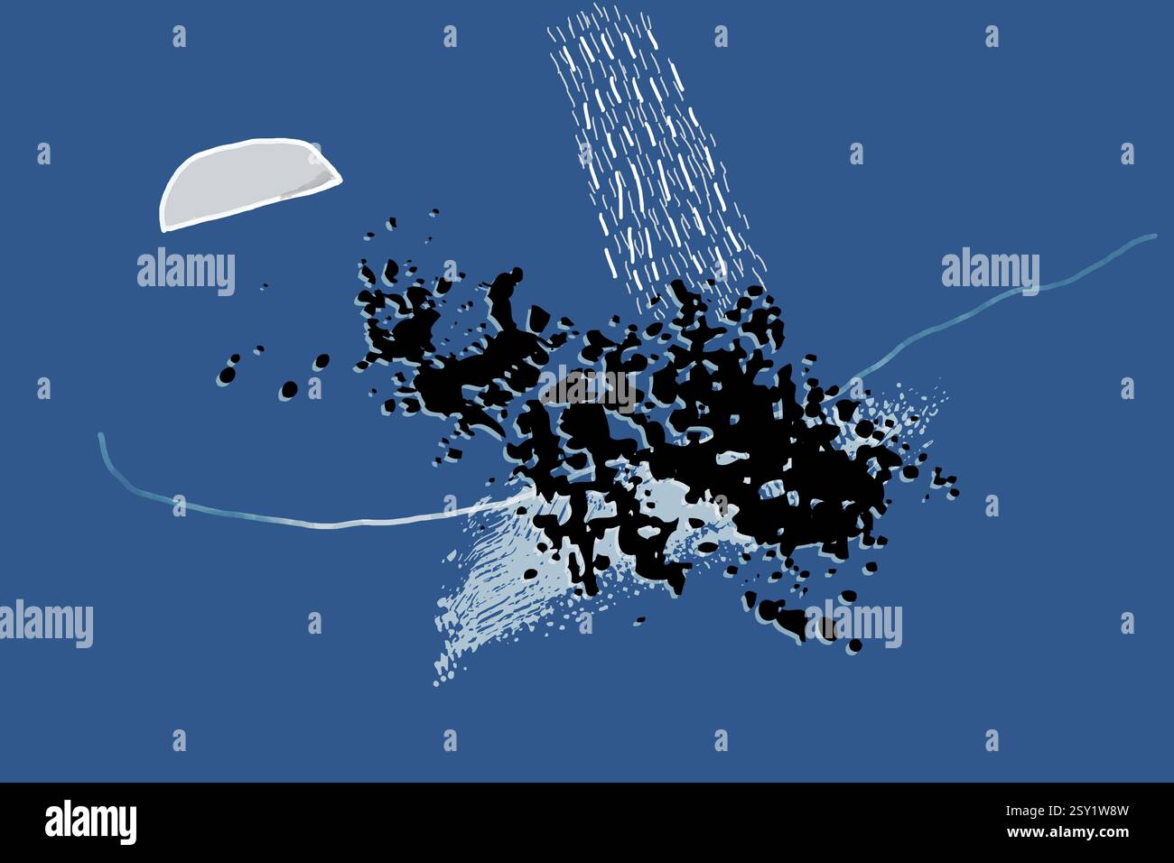 Abstract painting, india, asia Stock Photo - Alamy