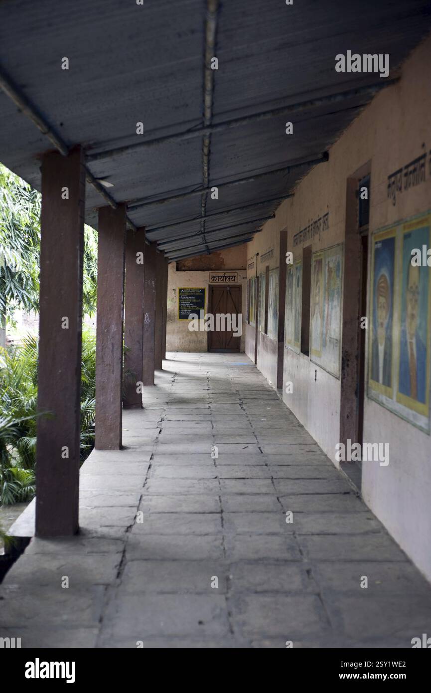 School at Ralegaon siddhi village of Anna Hazare Maharashtra India Asia ...