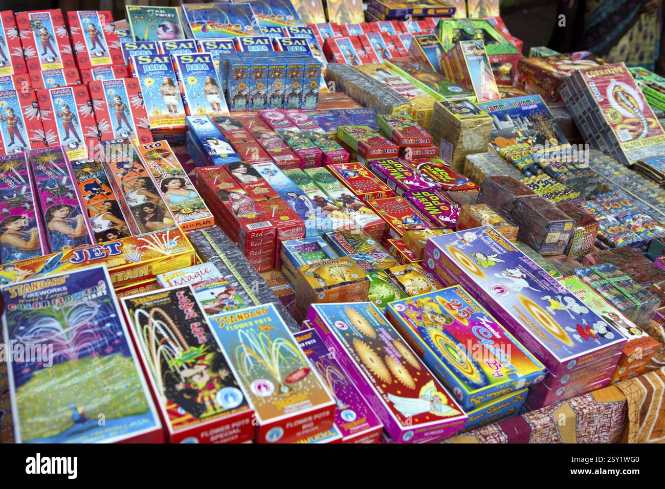 Diwali colourful fireworks boxes for selling dadar Mumbai Maharashtra ...
