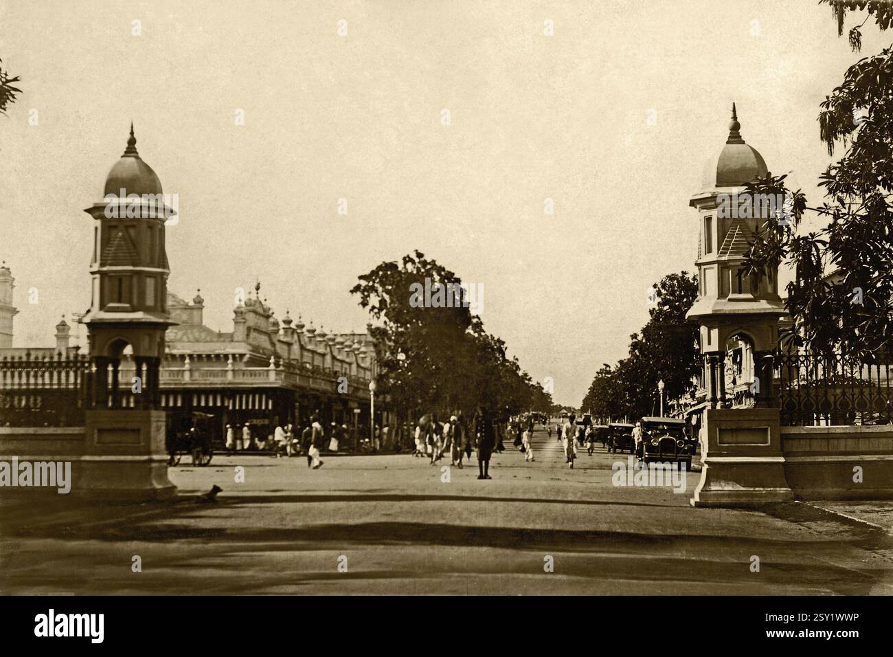 Street, Mysore, Karnataka, India, Asia Stock Photo - Alamy