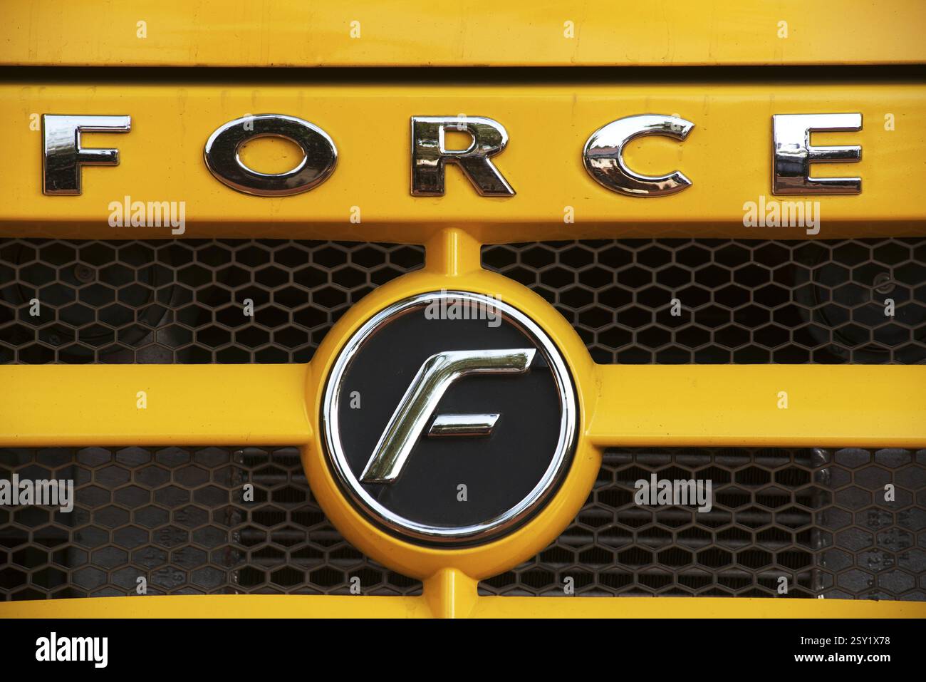 Force motor bus, dapoli, ratnagiri, maharashtra, india, asia Stock ...