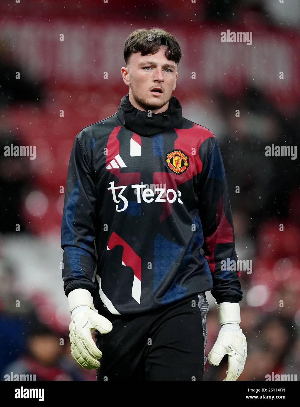 Manchester United goalkeeper Elyh Harrison during the Premier League ...