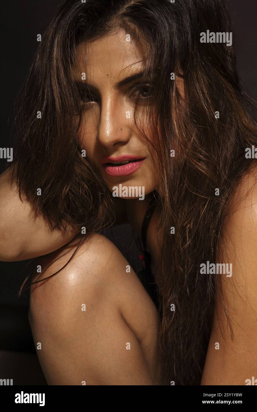 Indian model Rachel, india, asia, NOMR Stock Photo - Alamy