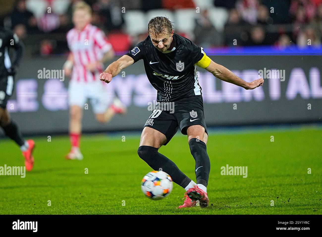 Aalborg, Denmark. 26th Feb, 2025. Superligakampen mellem AaB og FC ...