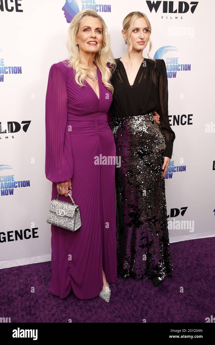 Ca. 24th Feb, 2025. Nancy Davis, Isabella Rickel at arrivals for Cure ...