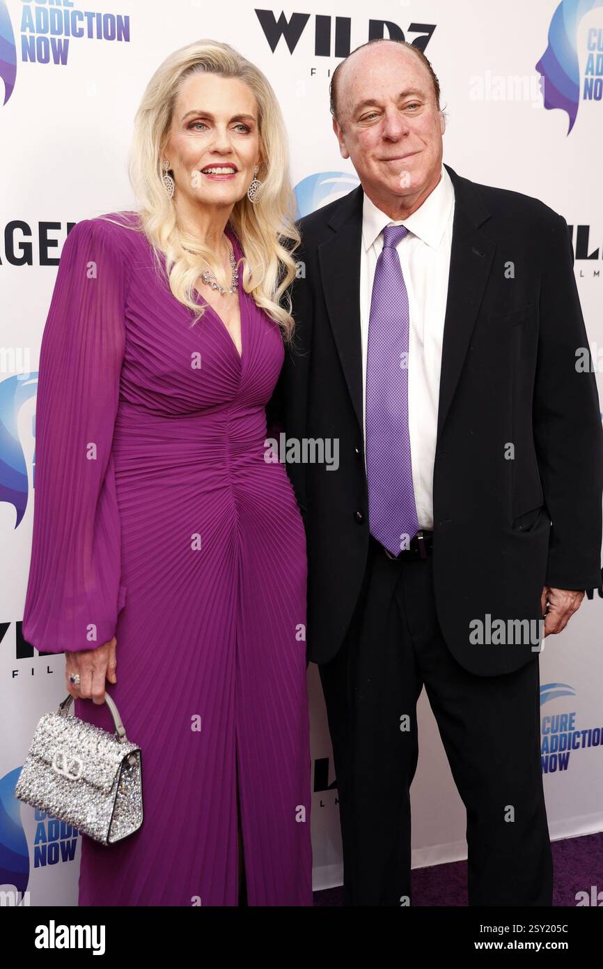 Ca. 24th Feb, 2025. Nancy Davis, Ken Rickel at arrivals for Cure ...