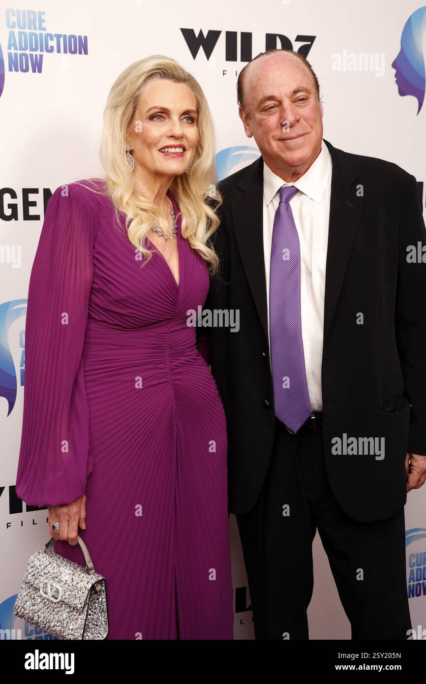 Ca. 24th Feb, 2025. Nancy Davis, Ken Rickel at arrivals for Cure ...